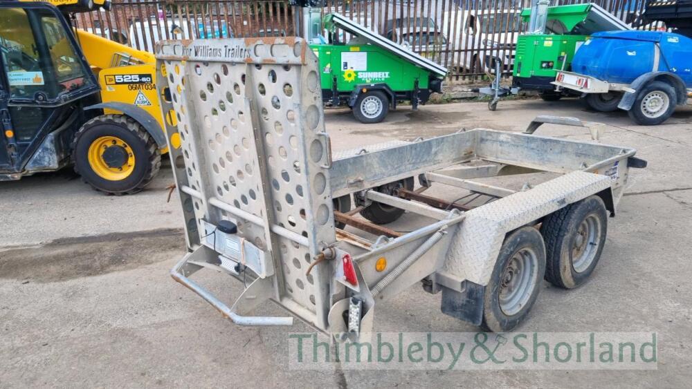 Ifor Williams GH94 plant trailer