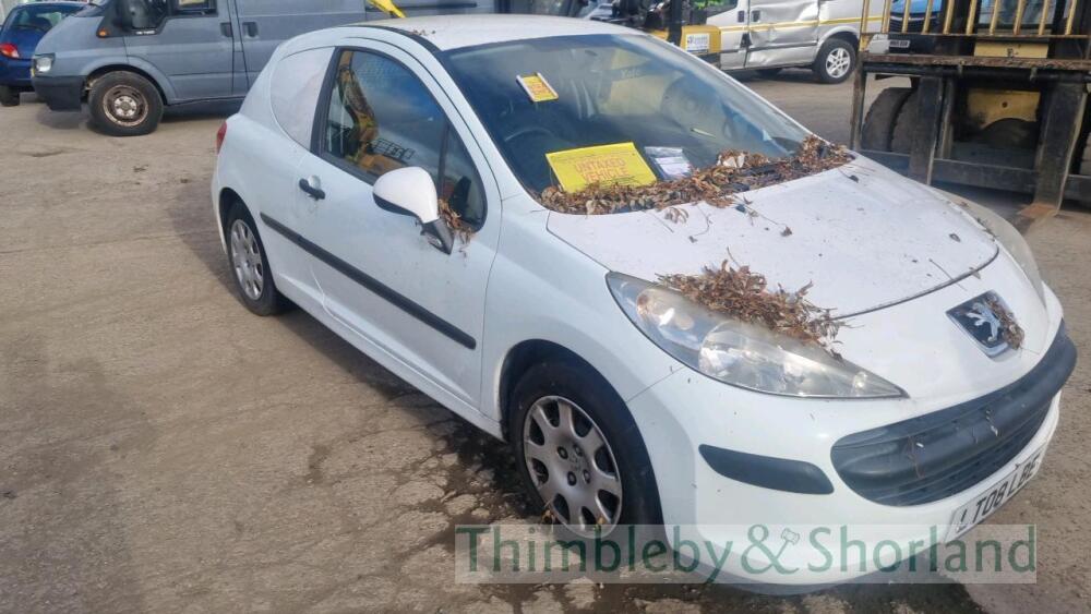 PEUGEOT 207 DT 8V VAN - LT08 LBE