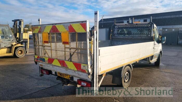 Ford Transit diesel dropside lorry (2020), registration NO:YM69 FTJ ...