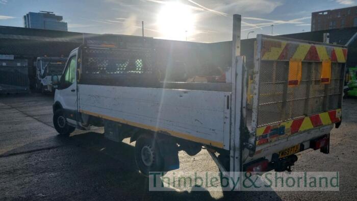 Ford Transit diesel dropside lorry (2020), registration NO:YM69 FTJ ...